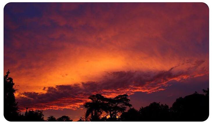 Hermosos atardeceres de la ciudad